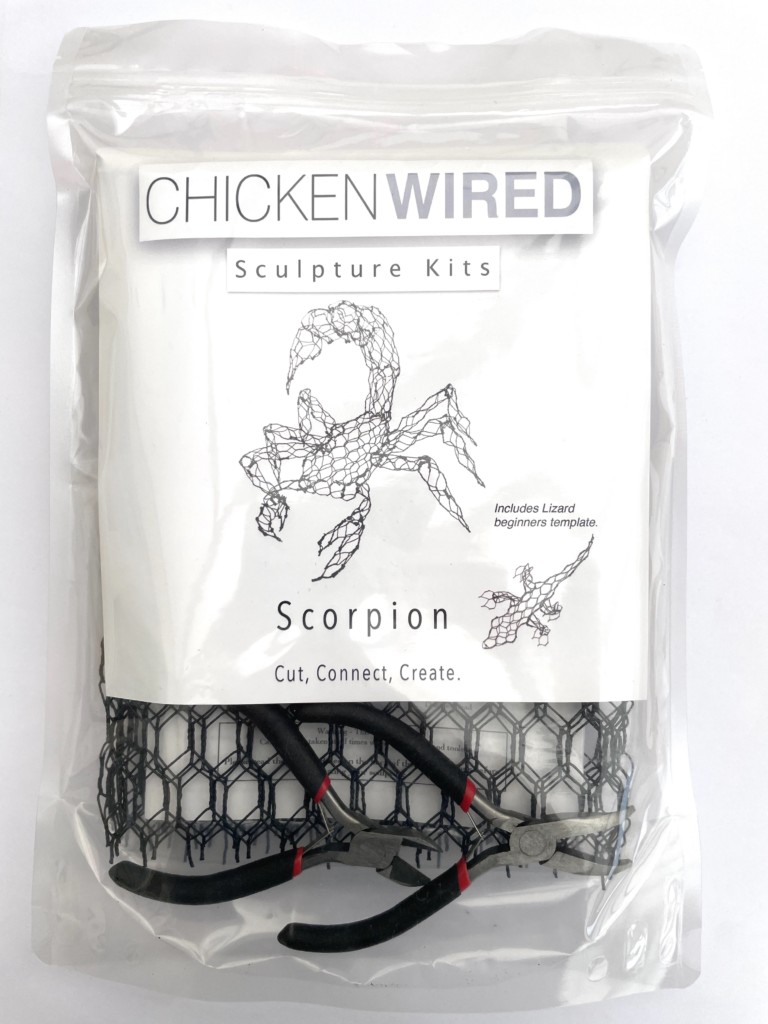 Scorpion & beginners lizard - ChickenWIRED