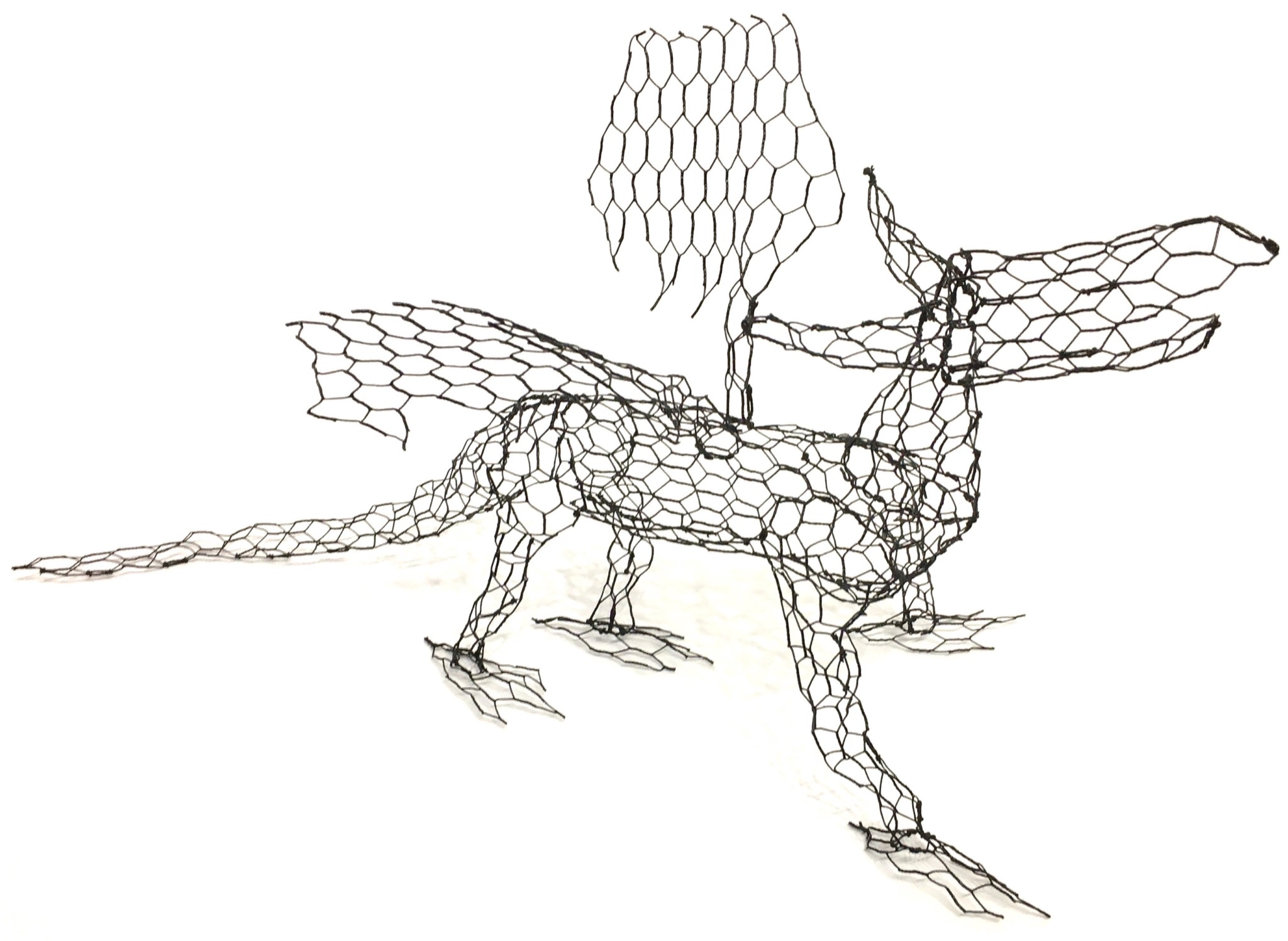 Dragon - Downloadable Template & instructions - ChickenWIRED