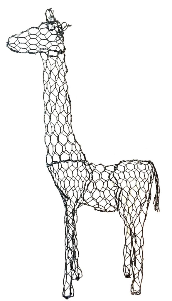 Giraffe - Downloadable Template & instructions - ChickenWIRED