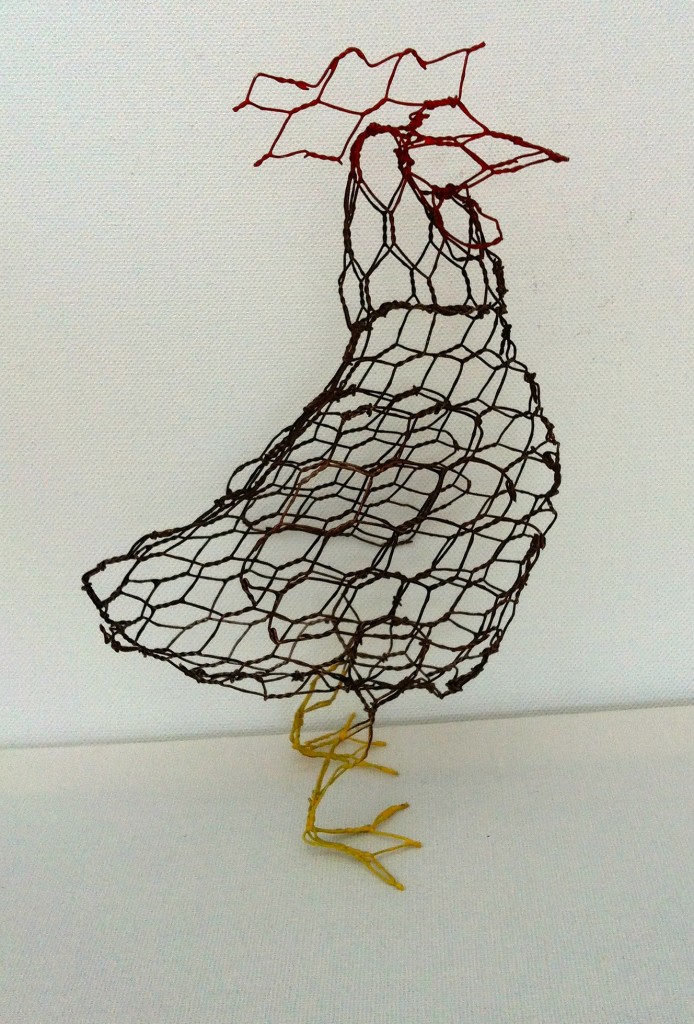 Chickenwire chicken - ChickenWIRED