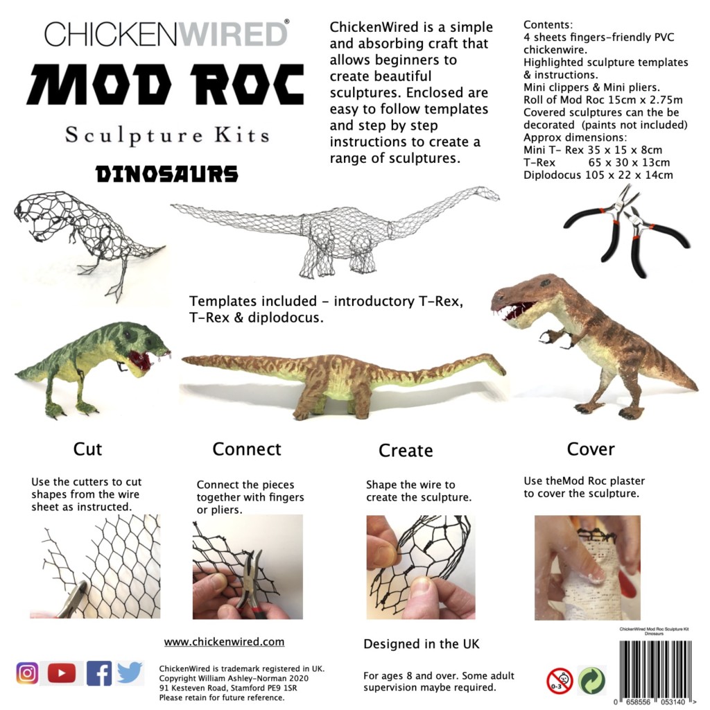 ChickenWired Mod Roc Kit - Dinosaurs - ChickenWIRED